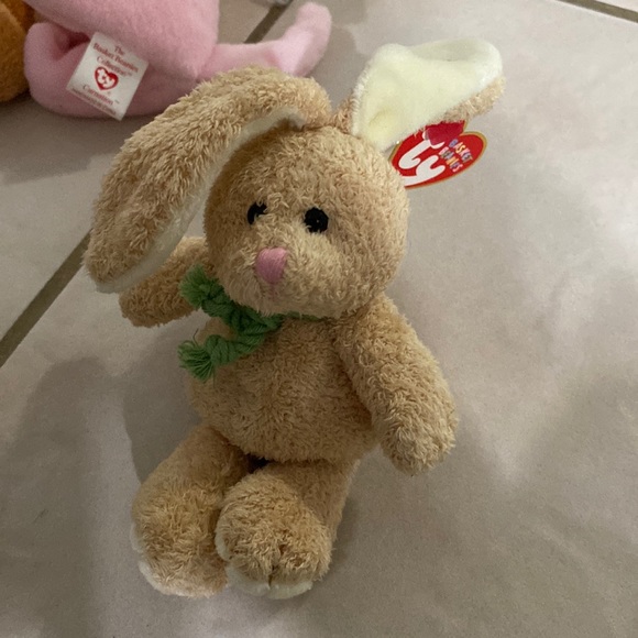 Ty | Toys | Ty Beanie Babies Baby Hopson Rabbit Bunny Rare Vintage ...